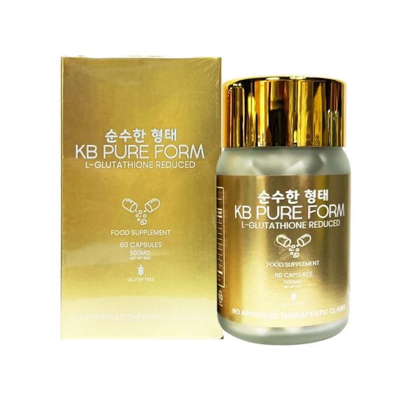 KB Pure Form Masshiro Glutathione® (L-Glutathione Reduced) 60 Capsules ...